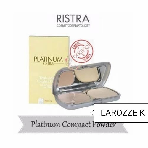 Jual Ristra Platinum Compact Powder Pakai Tempat | Shopee Indonesia
