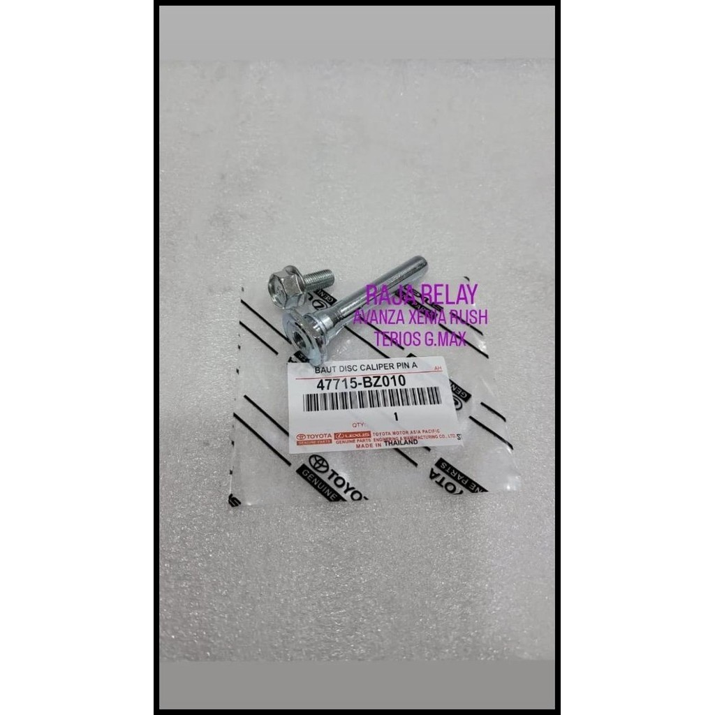 Jual GRATIS ONGKIR BAUT DISC CALIPER PIN A SET BAUT PIN A AVANZA XENIA ...