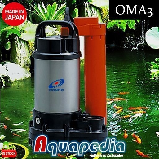 Jual TSURUMI OMA3 POMPA STAINLESS SUBMERSIBLE AUTOMATIC LANDSCAPE PUMP | Shopee Indonesia