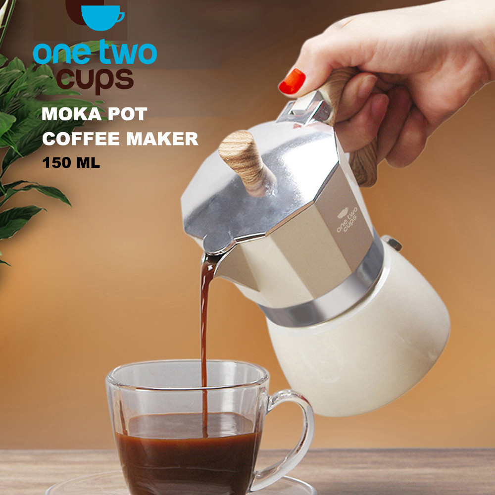 Jual Moka Pot Espresso Coffee Maker Stovetop Teko Kopi - PL-315 ...
