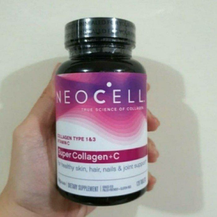 Jual Neocell Marine Collagen Super Collagen+ C Asli Isi 120 Tablet 6000 ...