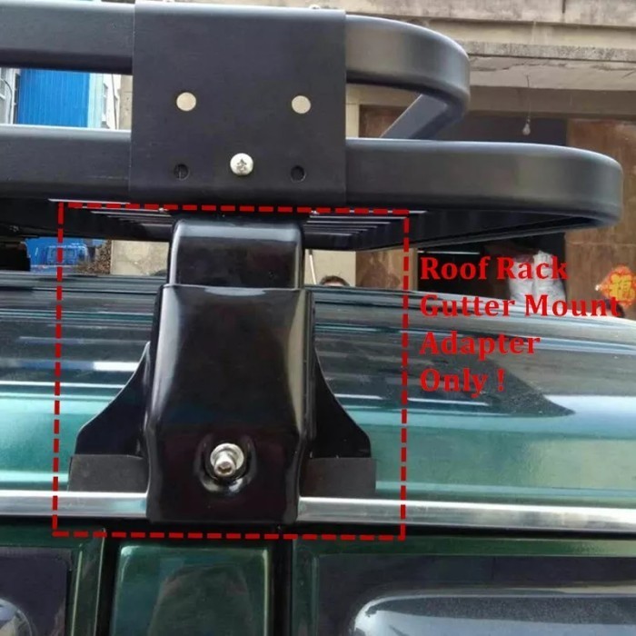 Jual Roof Rack Bracket Universal Land Cruiser Hardtop Taft | Shopee ...