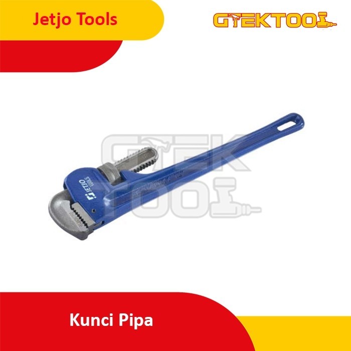 Jual Jetjo Tools Kunci Pipa 14" Pipe Wrench Kunci Ledeng 14 inch ...