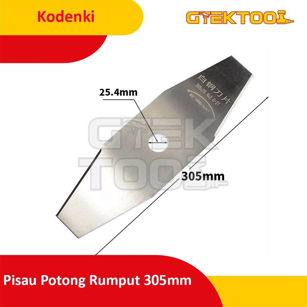 Jual Kodenki Mata Pisau Potong Rumput Gendong 305mm Brush Cutter Blade ...