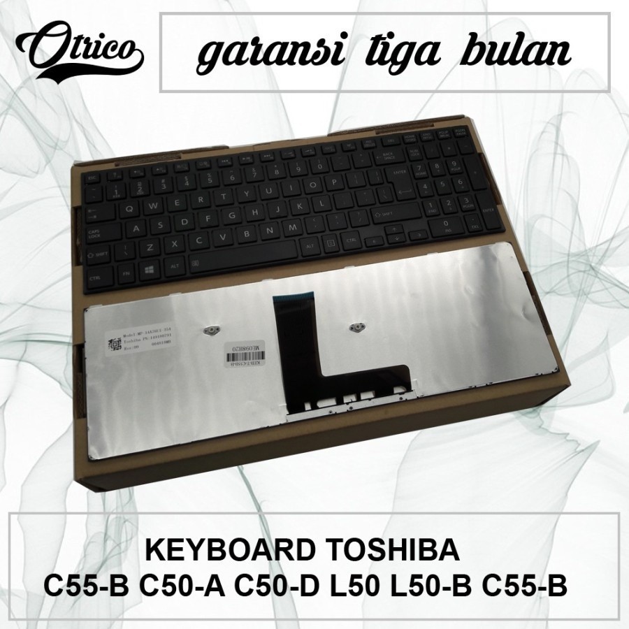 Jual Keyboard Toshiba C55-B C50-B C55-B C50D-B C55D-B | Shopee Indonesia