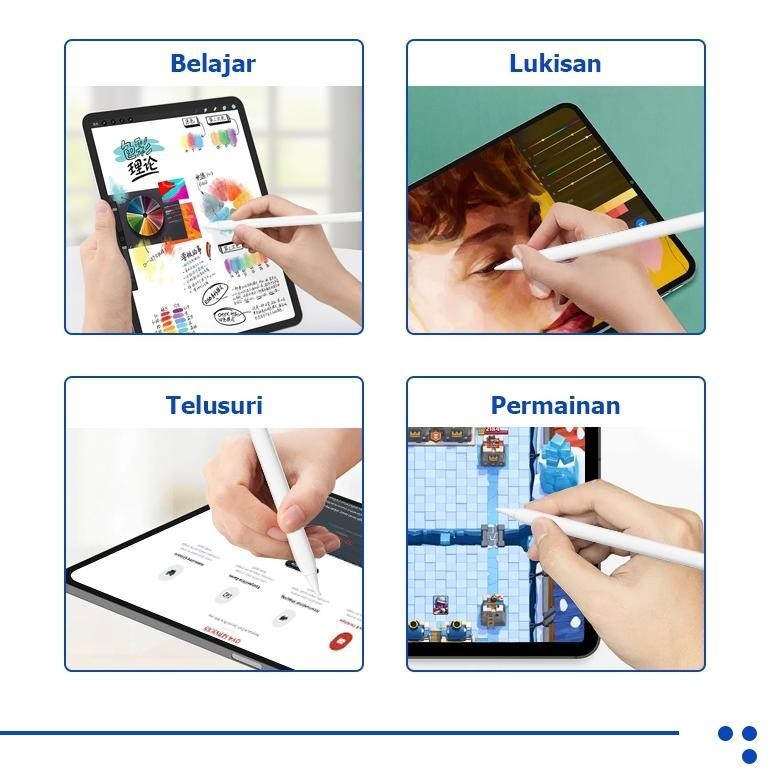 Jual KIVEE STYLUS PEN UNIVERSAL WITH ANTI-ACCIDENTAL TOUCH FUNCTION FOR ...