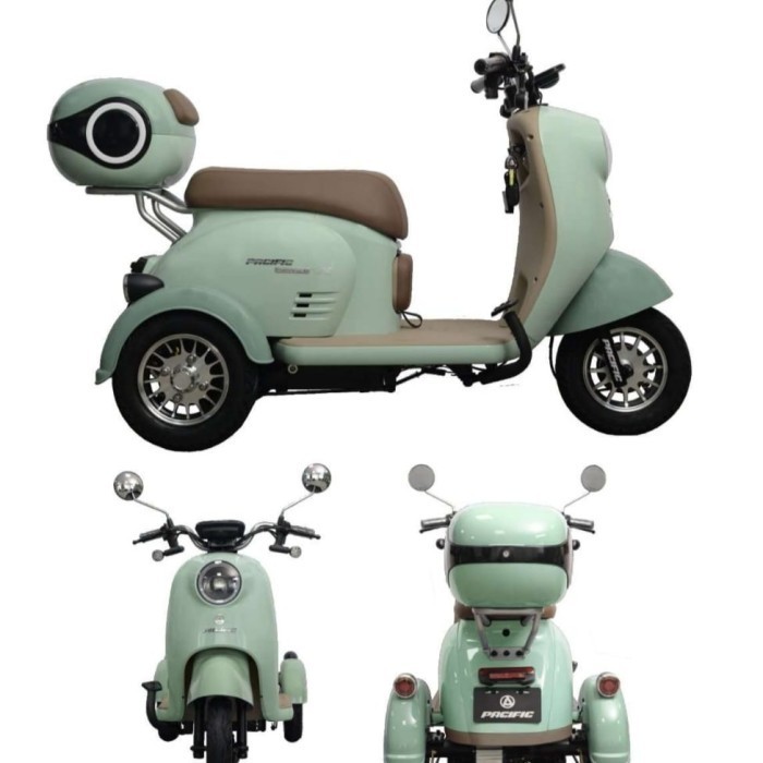 Jual CROSSER VX SEPEDA LISTRIK RODA 3 TIGA PACIFIC BIKE TRICYCLE EBIKE ...