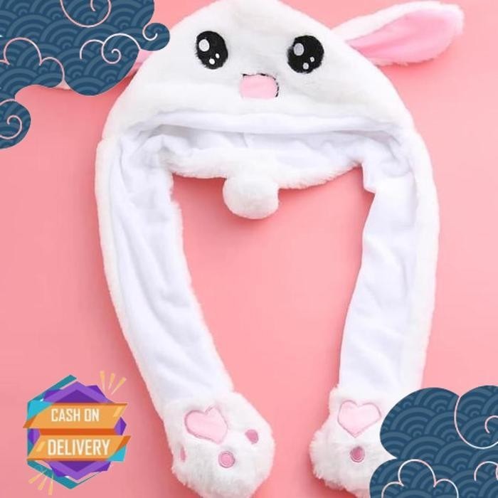 Jual Td-Bu Ready Indo Dancing Bunny Rabbit Hat Topi Kelinci Bergerak ...