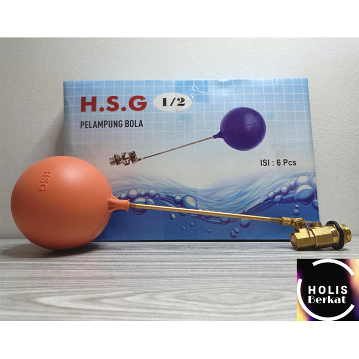 Jual Pelampung Bola / Pelampung Air / Floating Valve Kuningan 1 /2 Inch ...