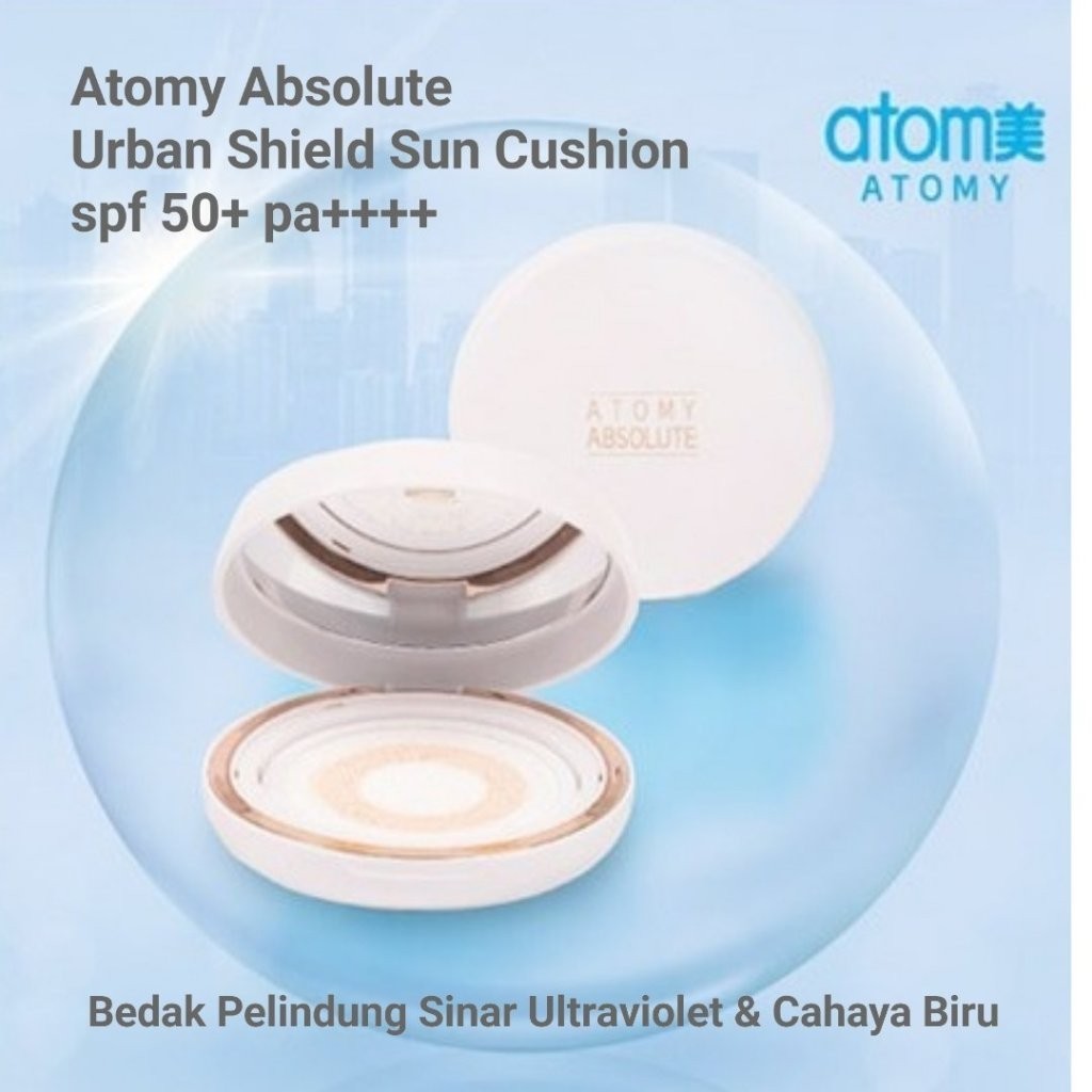 Jual Atomy Absolute Urban Shield Sun Cushion SPF 50+ PA++++ Pelindung ...