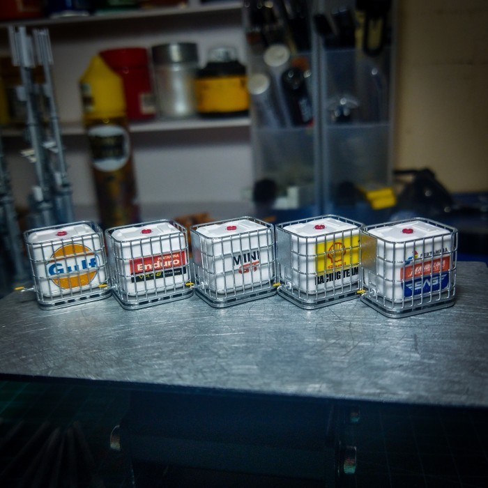 Jual Ready IBC Tank 1:64 miniatur aksesoris diorama | Shopee Indonesia