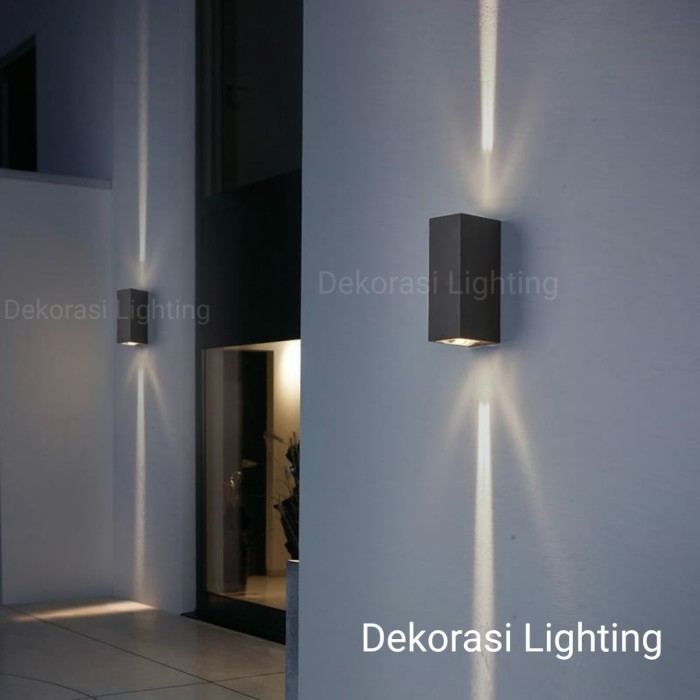 Jual Lampu Dinding Led Outdoor Waterproof Focus Spotlight Sorot Wall ...