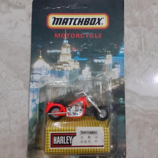 Jual Matchbox motorcycle Harley Davidson Moge Chopper rare antik Murah ...