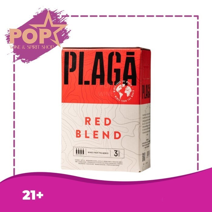 Jual Plaga Wine Red Blend Cask 3 Liter | Shopee Indonesia