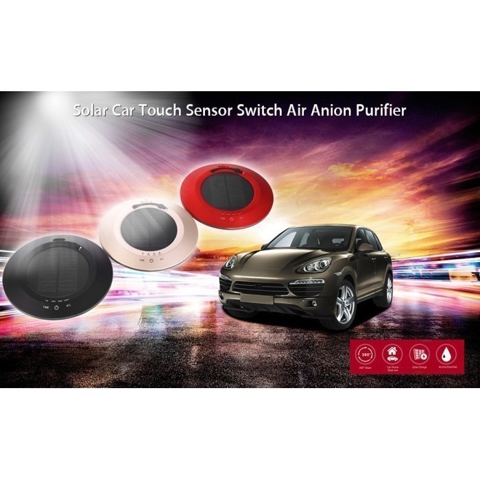 Jual Solar Car Touch Sensor Switch Air Anion Purifier - 100Ml | Shopee ...