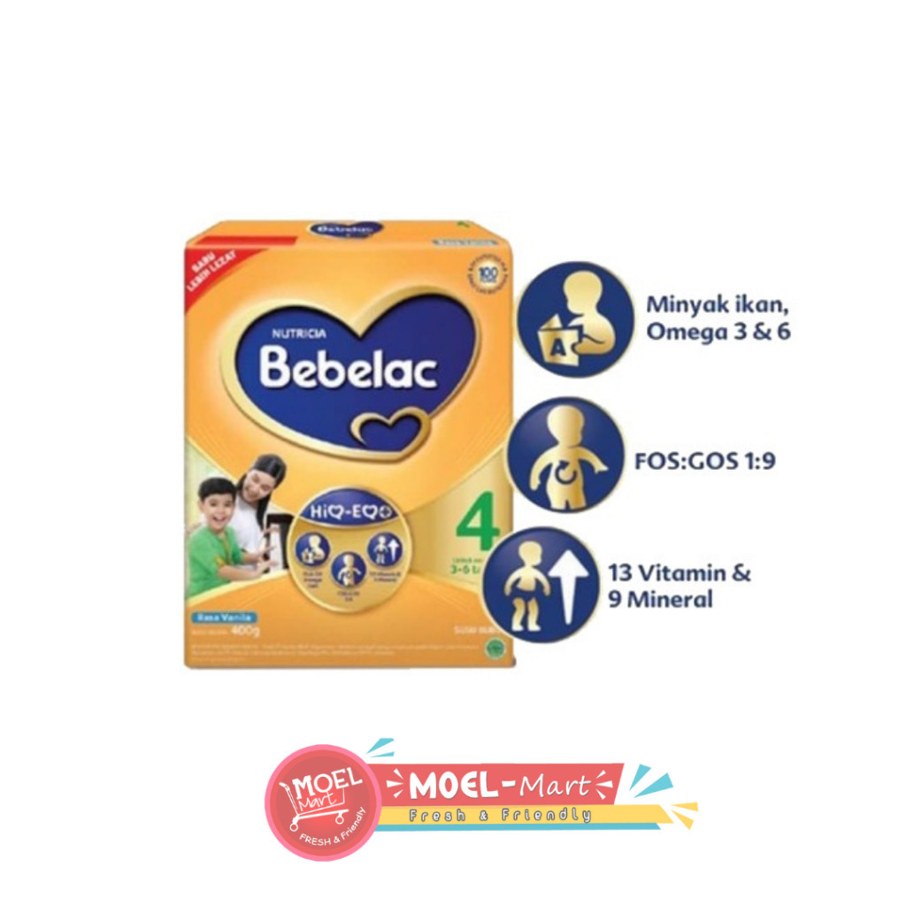 Jual BEBELAC 4 Rasa Vanilla 400gr | Shopee Indonesia