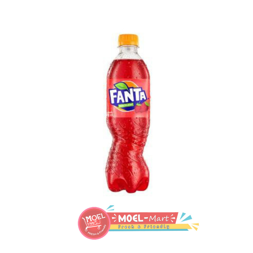 Jual FANTA Strawberry Botol 390ml | Shopee Indonesia
