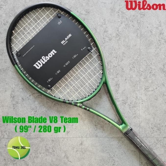 Jual Raket Tenis Wilson Blade Team V8 ( 280gr / 99" ) | Shopee Indonesia