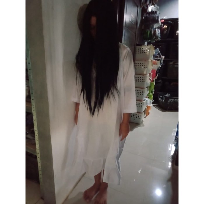 Jual Wig Dan Kostum The Grudge Sadako Kayako Kuntilanak Prank Halloween ...