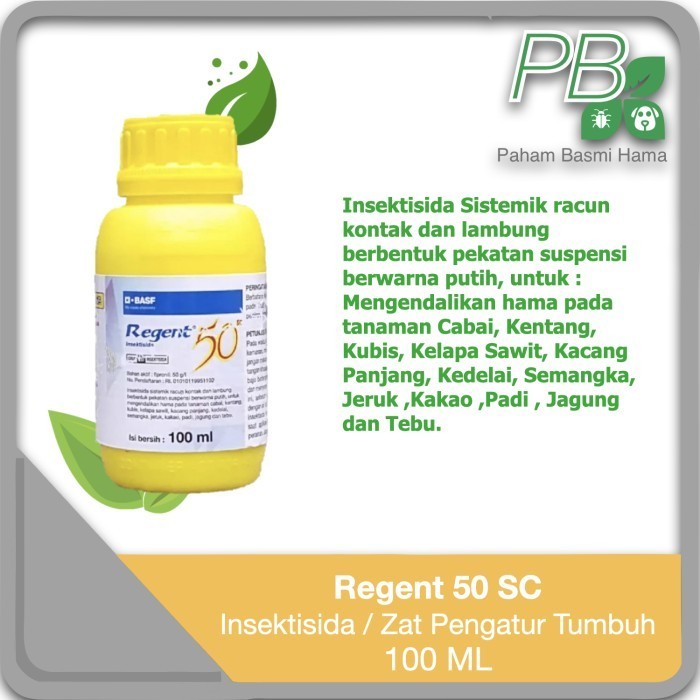 Jual Regent 50 SC - Insektisida - Zar Pengatur Tumbuh - ZPT - BASF ...