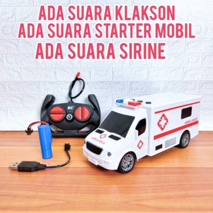 Jual RC CAR AMBULANCE EDUKASI MAINAN MOBIL REMOTE CONTROL ANAK EDUKATIF ...