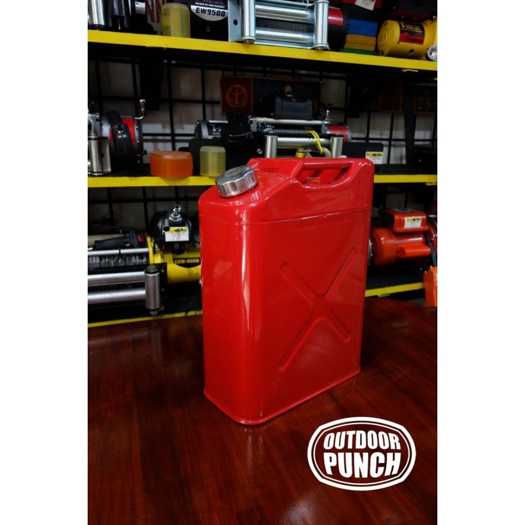 Jual Jerigen Besi / Steel Jerrycan / Oil Tank kapasitas 20 ltr tutup ...