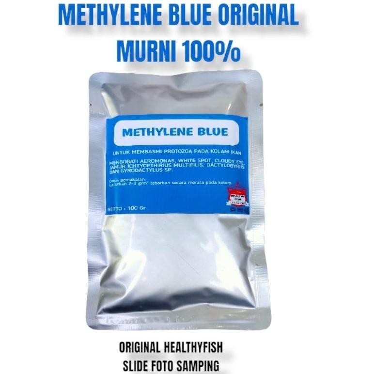 Jual SPECIAL methylene blue / methylene blue 100gr / methylene blue 100 ...