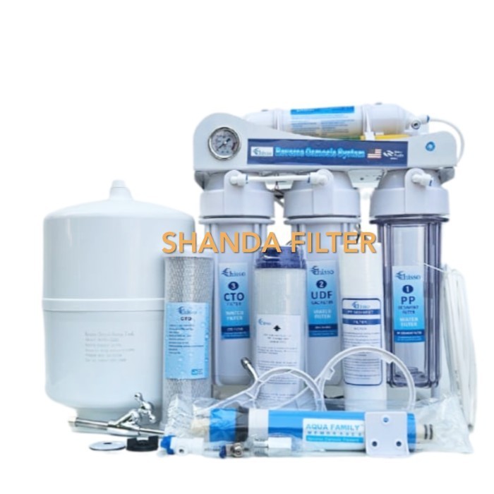Jual Mesin RO Chisso 100 Gpd 6 Step / Filter Air Minum 100 Gpd Standing ...
