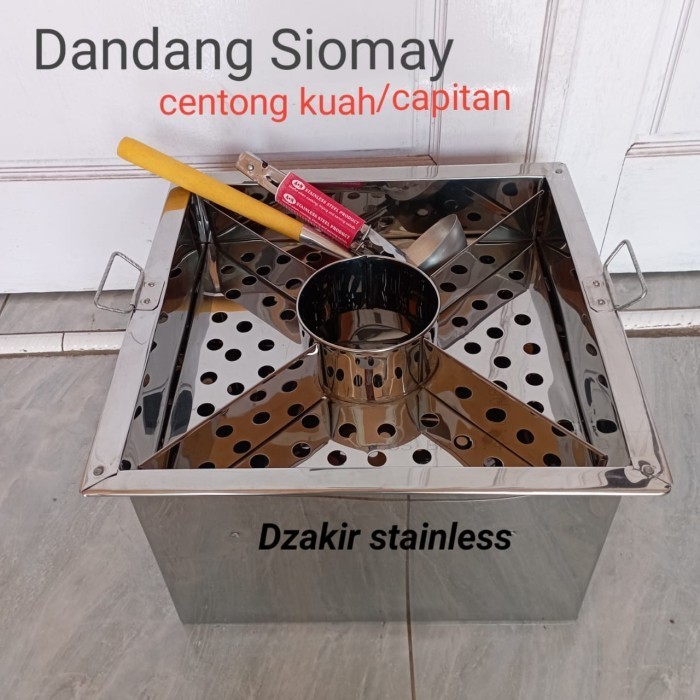 Jual dandang pentol/panci siomay-dinsum/dandang bakso pangsit stainless ...