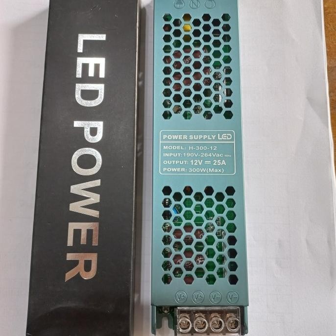 Jual Power Supply LED 12V 25A 300W Power LED(Cocok Buat Lampu LED 12V) | Shopee Indonesia