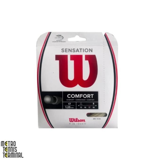Jual Wilson Sensation 16/17g ( Senar Raket Tenis ) | Shopee Indonesia
