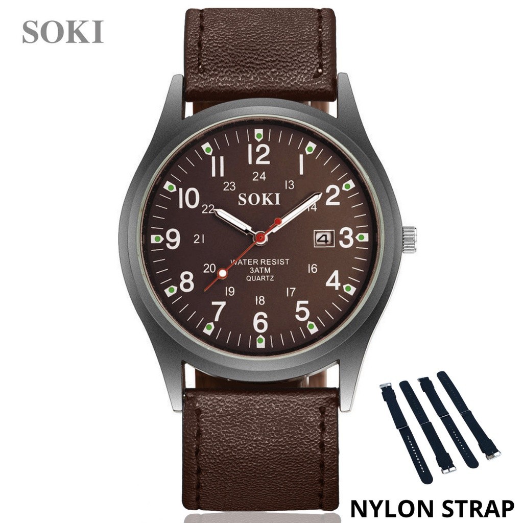 Jual Jam tangan pria sporty Merek Soki dijamin ORI | Shopee Indonesia