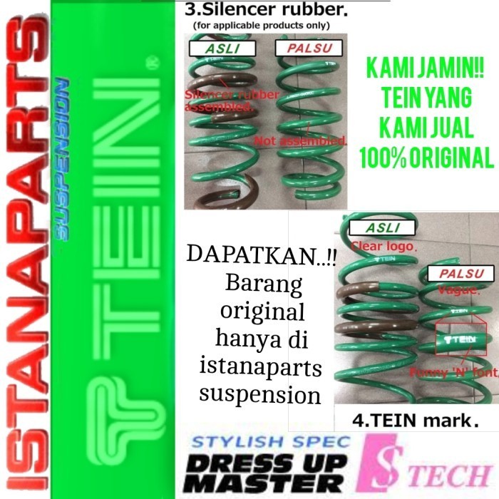 Jual LOWERING KIT / PER CEPER SET PAJERO SPORT 08-ON MERK TEIN S-TECH JAPAN TERMURAH | Shopee ...