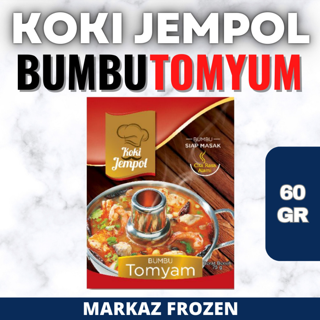 Jual KOKI JEMPOL BUMBU TOMYAM 60GR | Shopee Indonesia