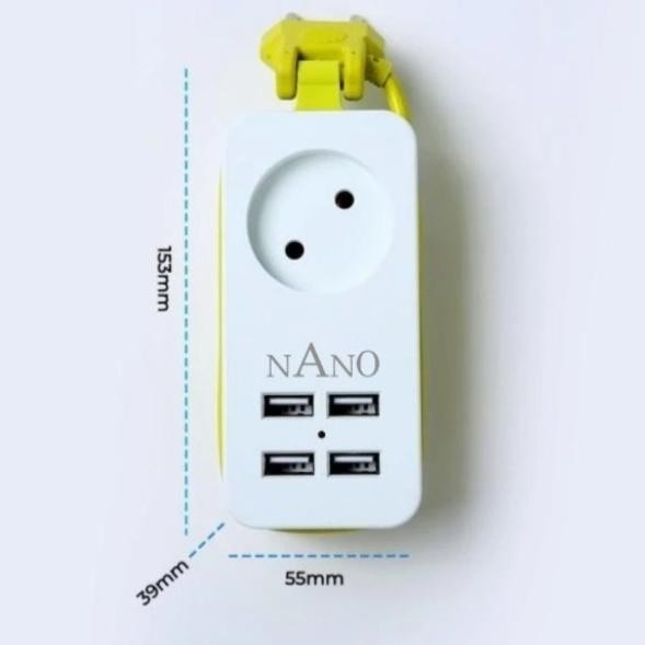 Jual Stop Kontak Traveling Colokan Usb Dan Type C | Shopee Indonesia