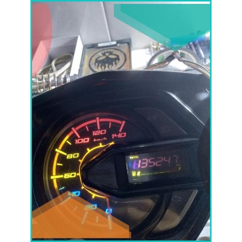 Jual Paket modif lcd speedometer Honda Beat ESP & Honda scoppy 13m4yZ4 ...