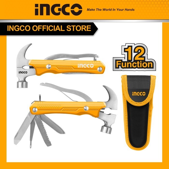 Jual Unik Palu Multifungsi / Multifunction Hammer Palu Pisau Ingco ...