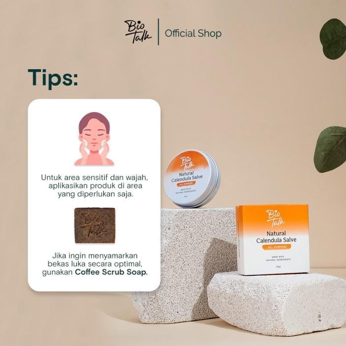 Jual Biotalk Natural Calendula Salve | Salep Untuk Kulit Eksim Dan ...