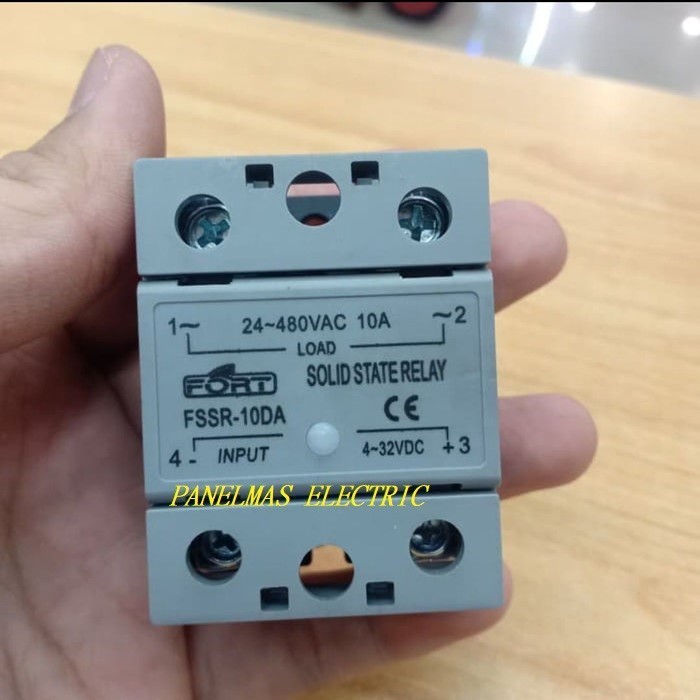 Jual Baru Fssr-10Da 1 Phase Solid State Relay / Ssr Dc-Ac Merk Fort Harga Spesial | Shopee Indonesia