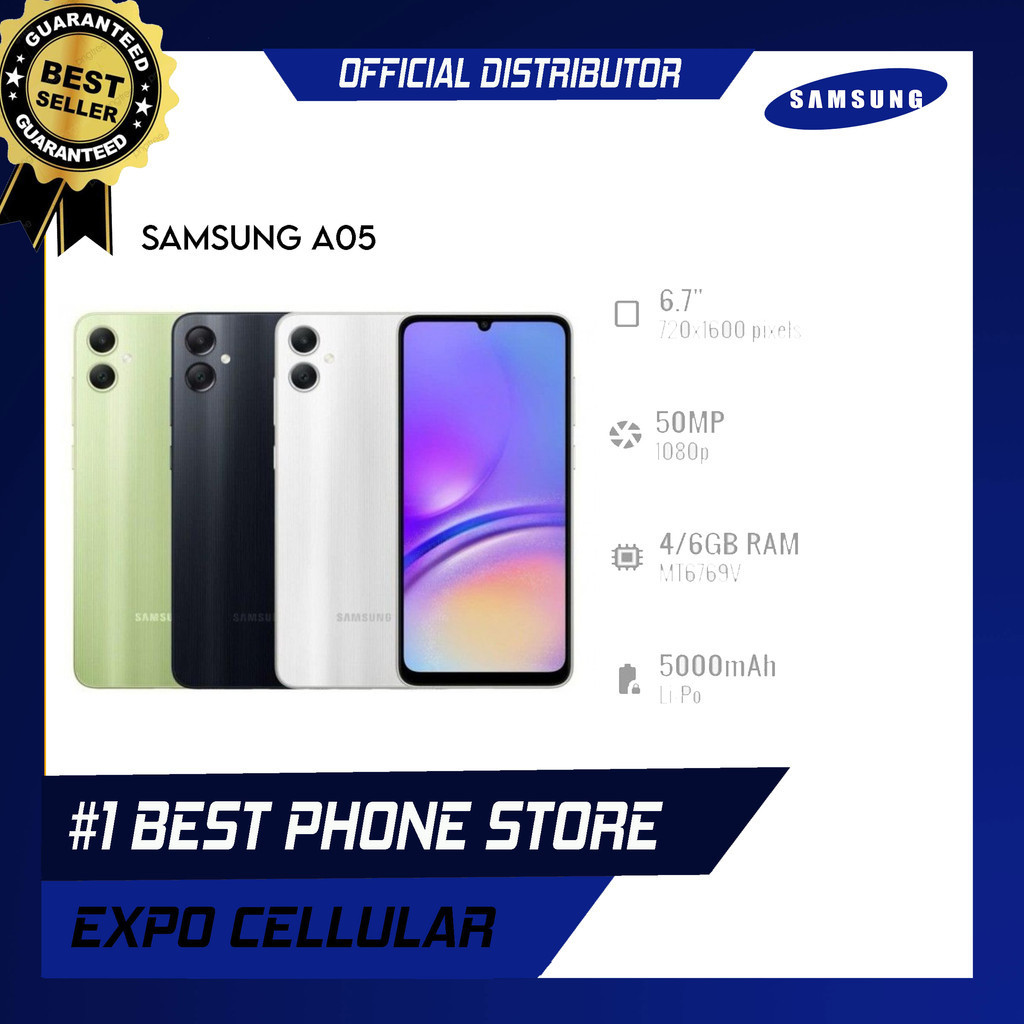 Jual SAMSUNG A05 - 4/128 GB- HELIO G85 - REPACK | Shopee Indonesia