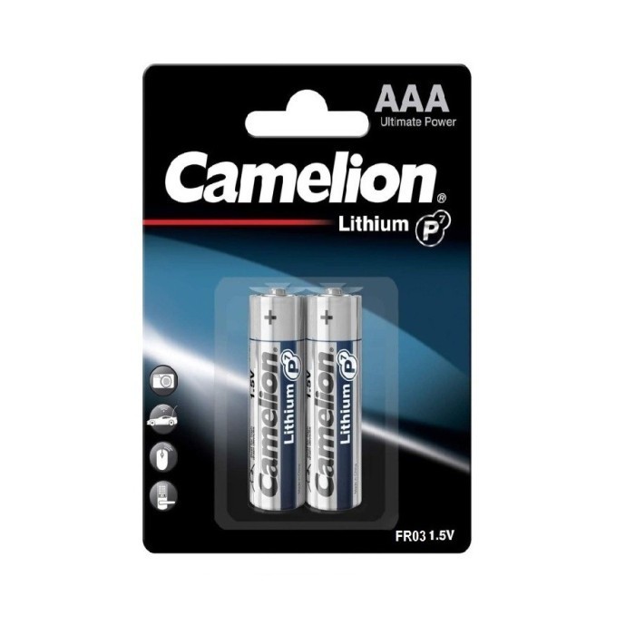 Jual Battery Lithium Aaa Camelion Baterai 1.5V 2Pcs | Shopee Indonesia