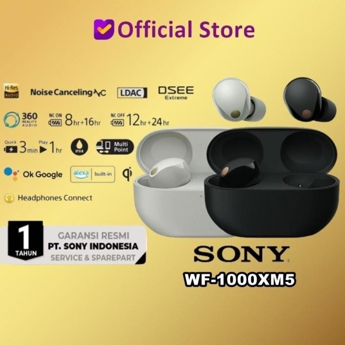 Jual Sony Wf-1000Xm5 Wireless Headphones Wf1000Xm5 Wf1000X Wf1000 Xm5 ...