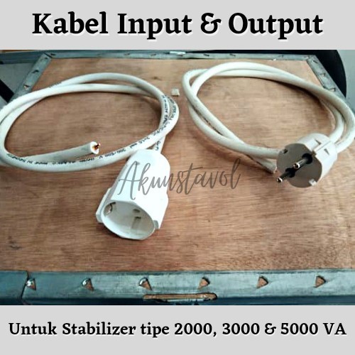 Jual Kabel Tembaga Input & Output Untuk Stabilizer | Shopee Indonesia