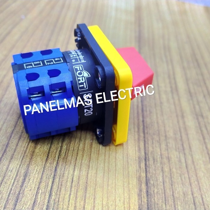 Jual New Rotary Switch Sft20-2-2 Sa16 On-Off 2P Fort Selector Saklar ...