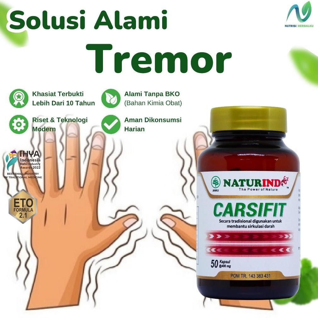 Jual PROMOO OBAT TREMOR PARKINSON TANGAN KAKI GEMETAR GERAK SENDIRI ...
