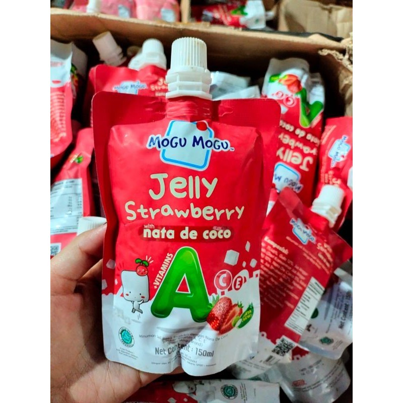 Jual mogu mogu jelly/ nata de coco/ jelly puding/ nata de coco/mogu ...