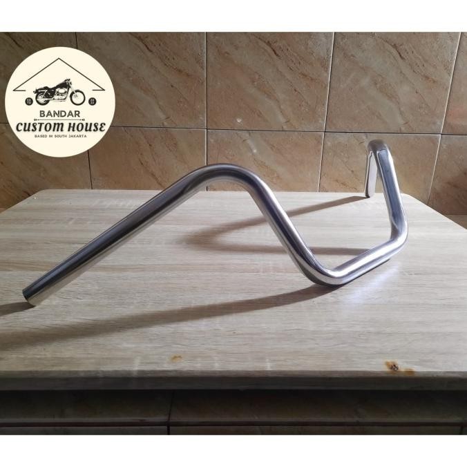 Jual Stang Custom Pullback British Chopper Chrome | Shopee Indonesia