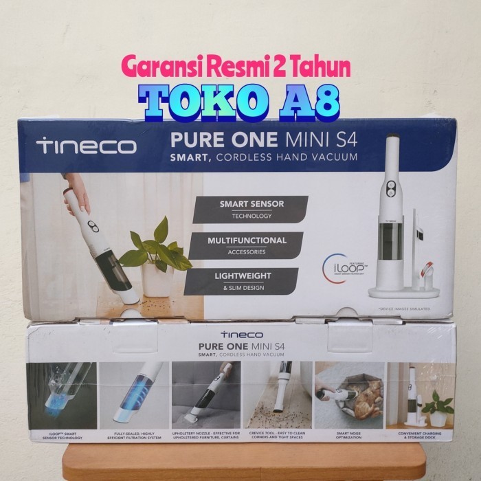 Jual Tineco Vacuum Pure One Mini S4 Cordless Hand Vacuum Cleaner Mobil ...