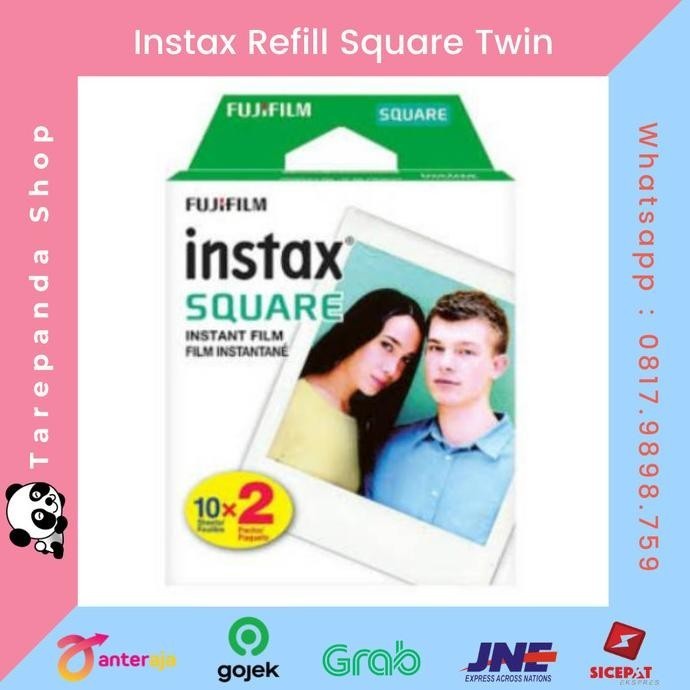 Jual Paper Refill Instax Square Sq10 Sq20 Sp3 Sq1 Film Twinpack 20 Lembar | Shopee Indonesia