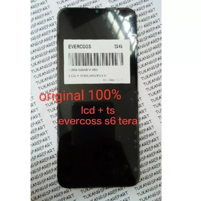 Jual LCD TOUCHSCREEN S6 EVERCOSS TERA ORIGINAL | Shopee Indonesia